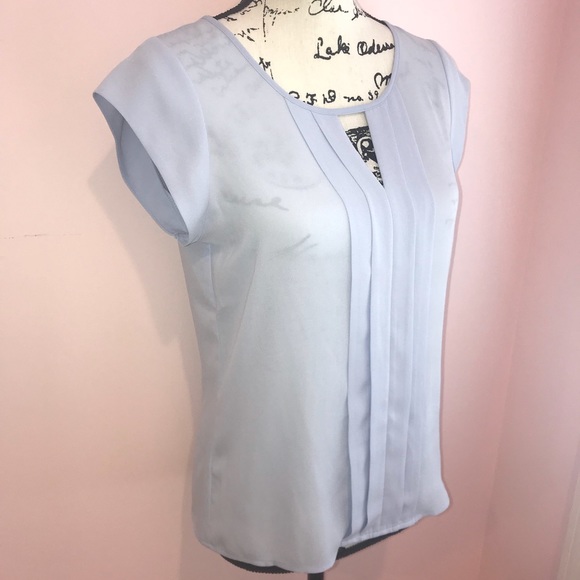 Express | Tops | Periwinkle Blue Express Blouse Nwt | Poshmark